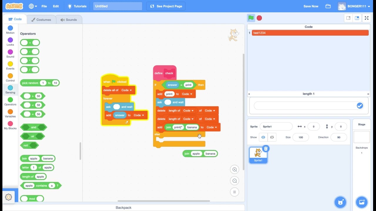 Making a programming language in scratch | part 1
