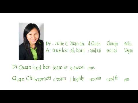 Quan Chiropractic - REVIEWS - Las Vegas, NV Chiropractor Reviews