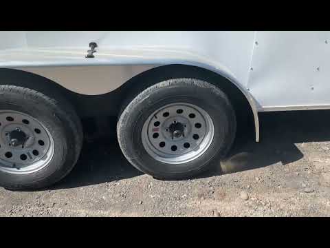 Haulmark Passport V 7x16 Enclosed Rear Ramp Door