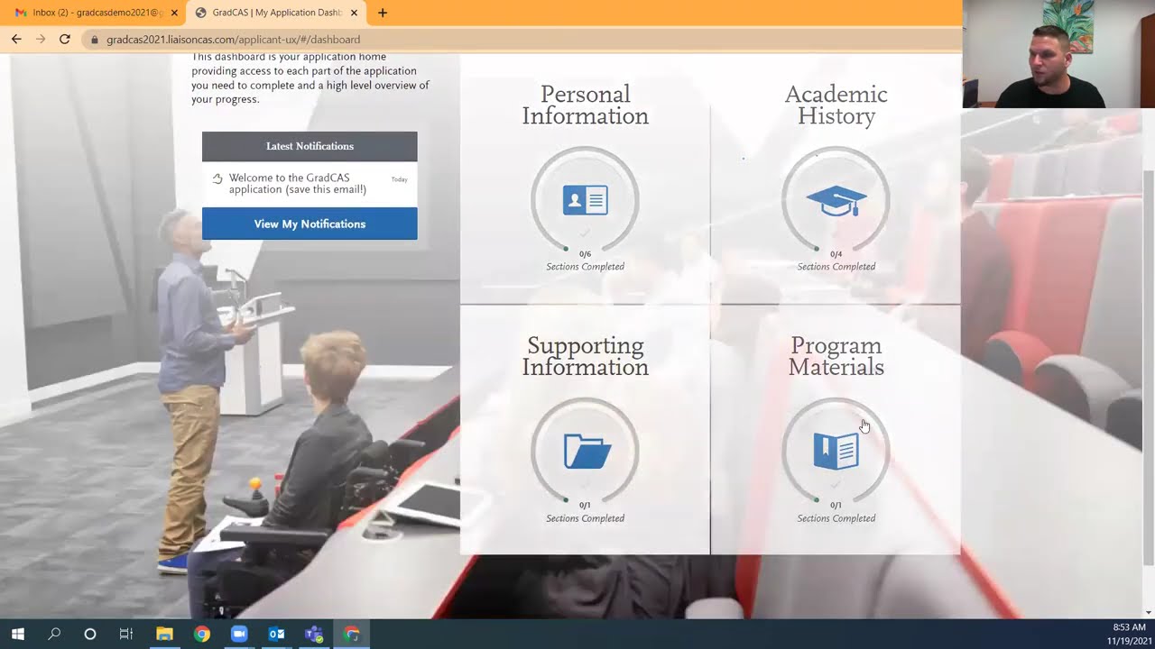 GradCAS Application Tutorial