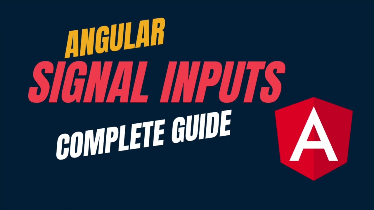 Angular Signal Input: Complete Guide