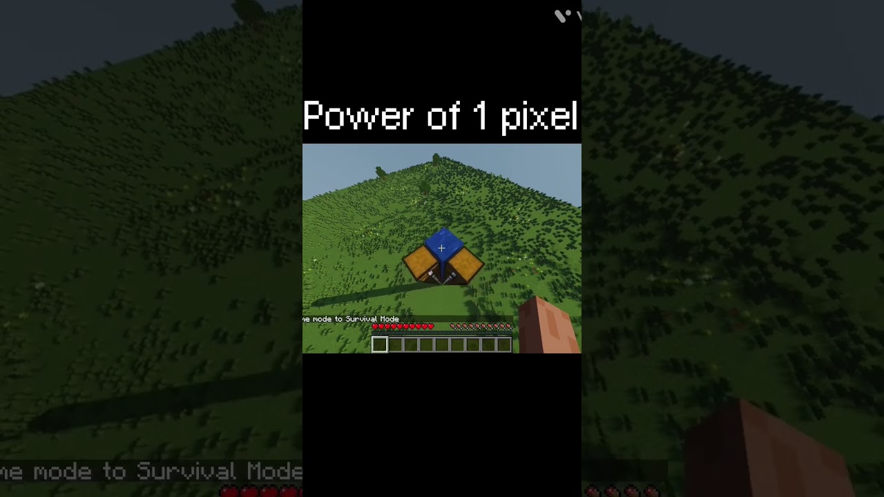 Power of 1 pixel