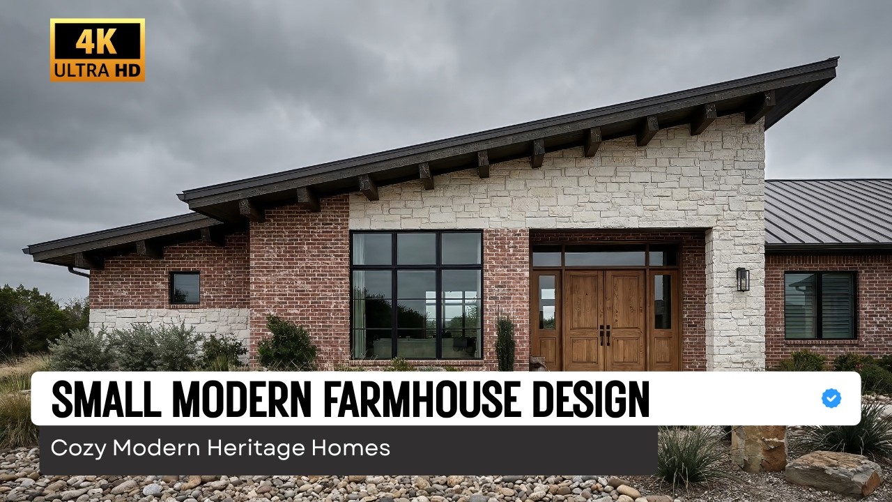 Small Modern Farmhouse Design with Timeless Materials