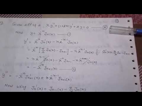 Integral representation of Bessels function