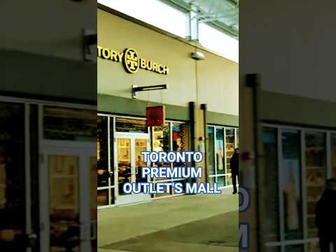 walk around TORONTO PREMIUM OUTLET'S MALL #shopping #mall #shortsfeed #aibillyvongchannel #instawalk