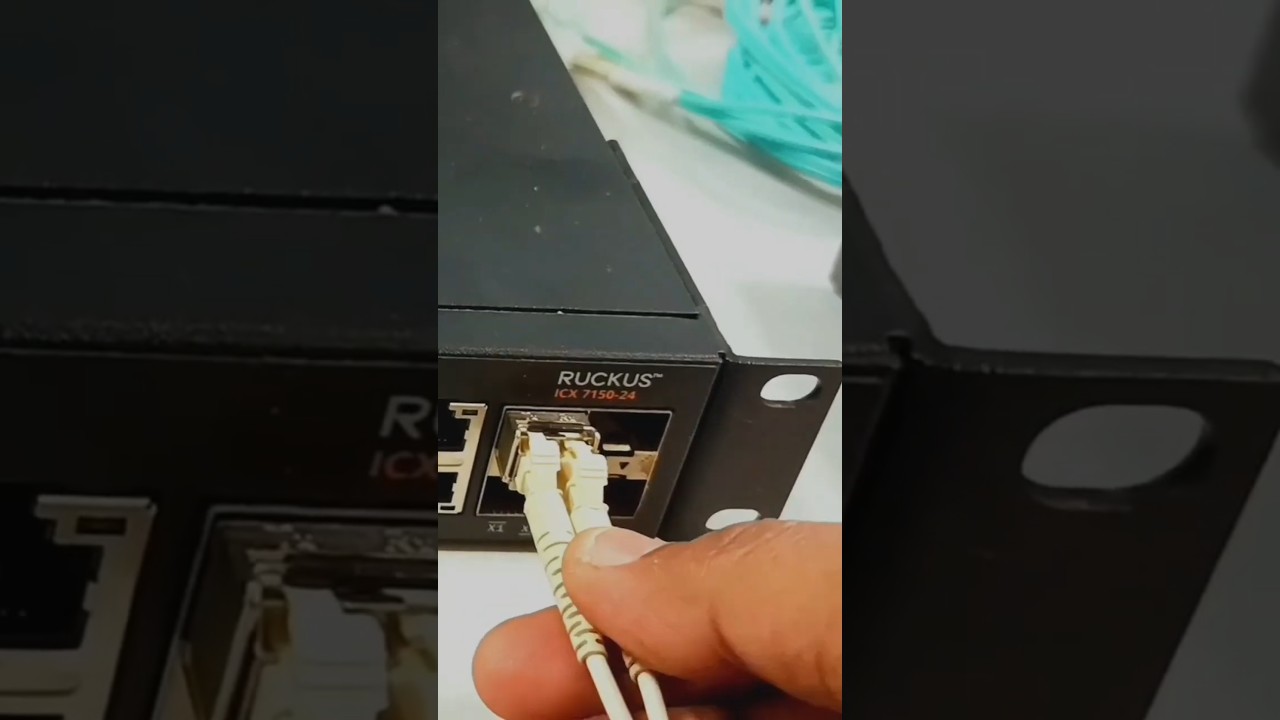 SFP Module Connection with Switch & Fiber Patch Cable