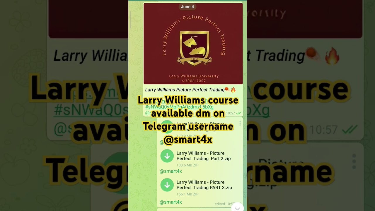 Larry Williams trading course