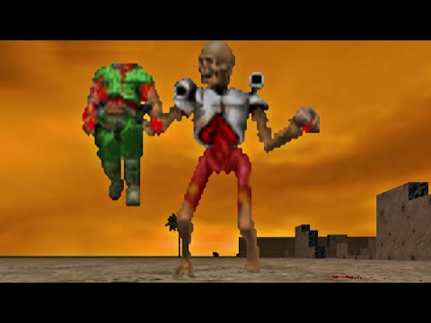 Ways to die in Brutal Doom (Enemy on player fatalities)
