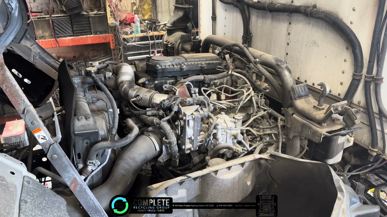 (P-100045) 2018 HINO J05E-TP ENGINE ASSEMBLY 