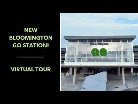 Inside the new Bloomington GO Station – Now Open | It's Happening