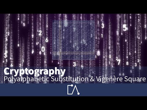 🇬🇧Classical Cryptography - Polyalphabetic Substitution & Vigenère Square | Embedded Academy Tutorial