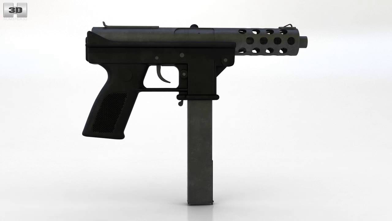Intratec TEC-9 3D model by 3DModels.org