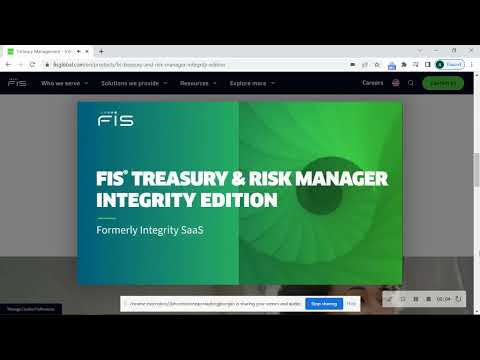Treasury System from FIS