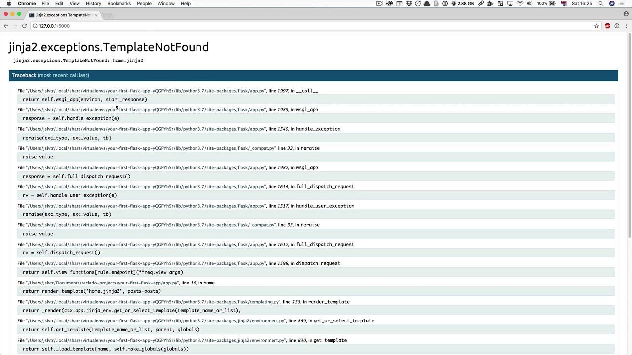 video15 9 Using Jinja2 for loops to create a nicer homepage