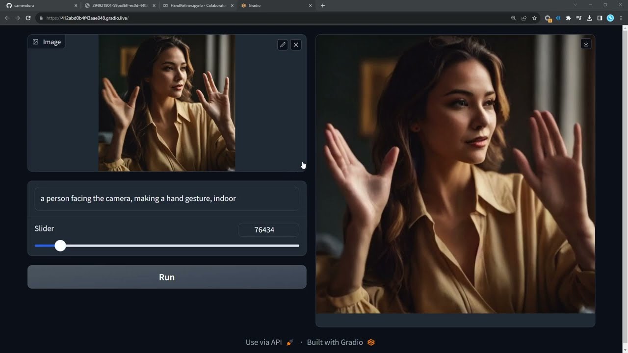 🖐️ 🤞 HandRefiner  Refining Malformed 🖖 Hands 🤙 Colab 🤘 🥳