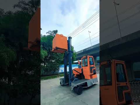 Zowell forklifts5ton Electric multidirectional side loader#electric #forklifts #sideloader