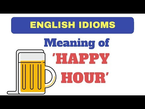Meaning of 'Happy Hour'