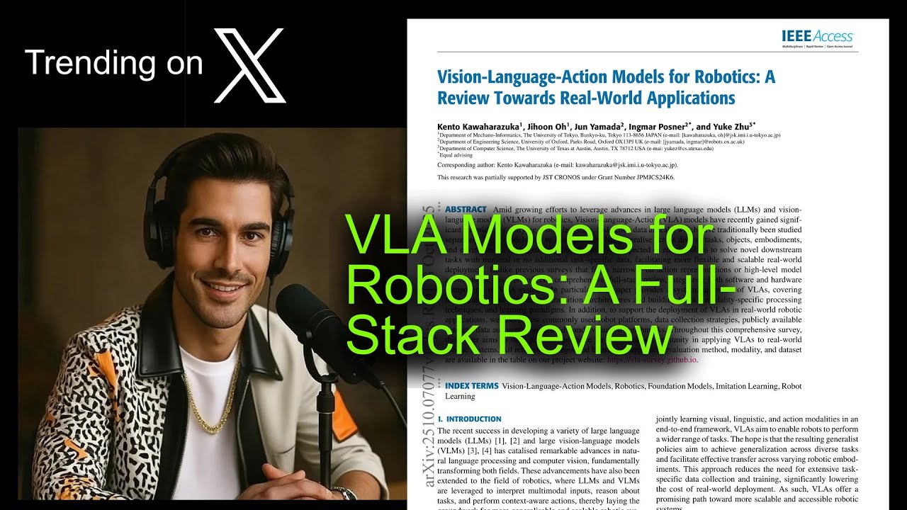 VLA Models for Robotics: A Full-Stack Review