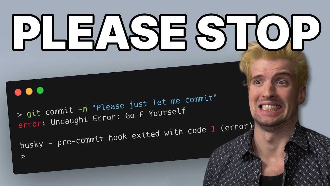 Precommit Hooks Are Always Bad