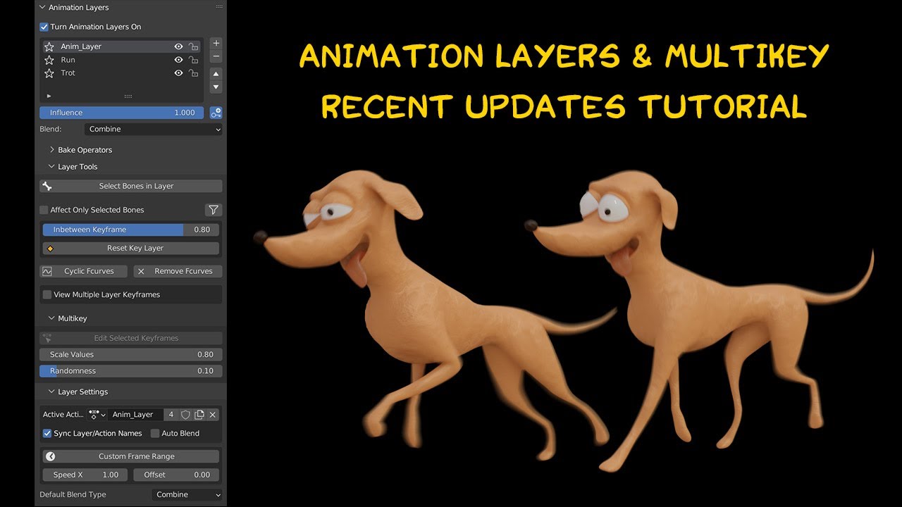 Animation Layers & Multikey recent updates