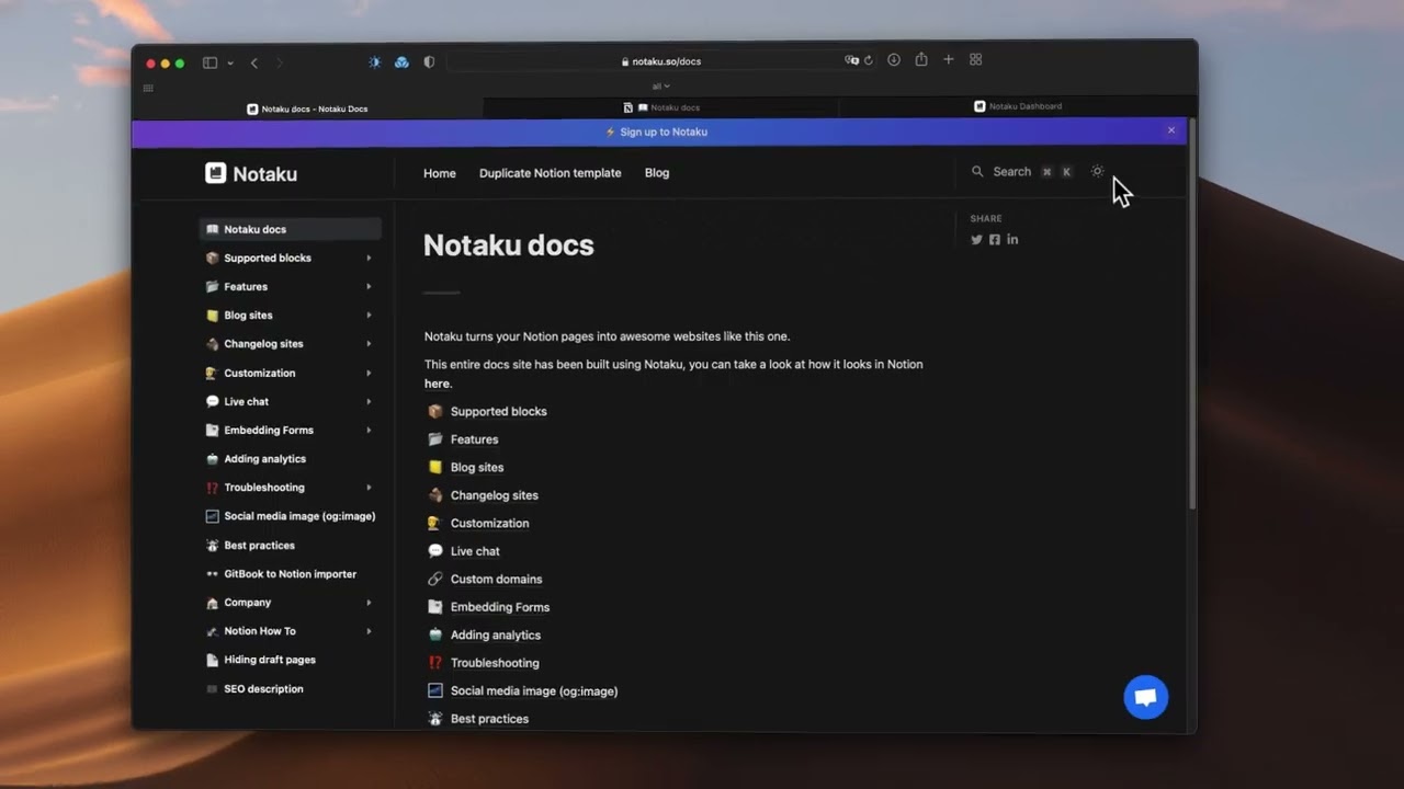 Notaku Docs launch video