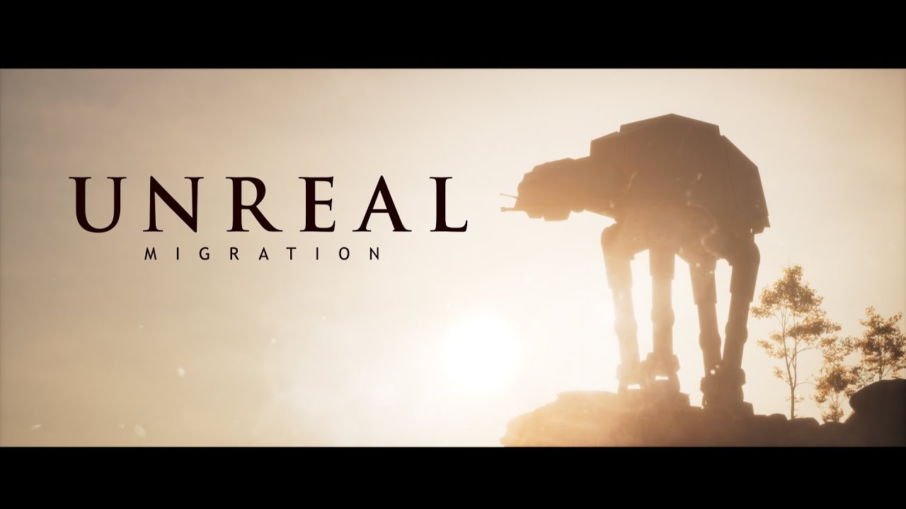 Star Wars AT-AT Walkers in Unreal Engine