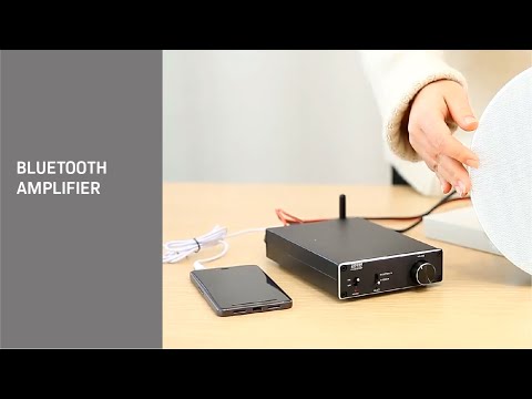 200W Class D Bluetooth aptX Stereo Amplifier - AMP-200BT [LUMIAUDIO]