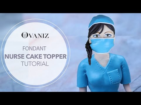 Edible cake toppers | Nurse cake topper | Nurse cake decorations | Nursing cupcake toppers