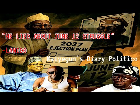 "Tinubu Was Babangida Boy, Supported Annulment Of June 12" - Lamido; Koolu Eyes Kwakwanso, Allegedly