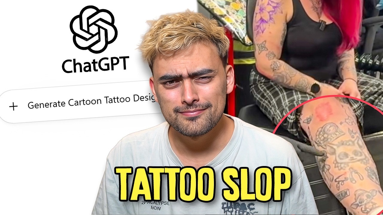 People Won't Stop Getting AI Tattoos