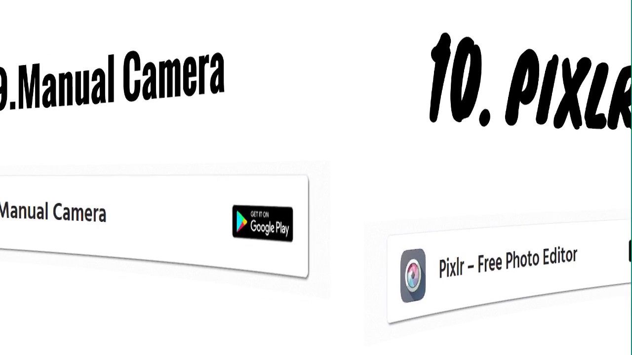 Top 10 best camera Apps for smartphones & pc @TECHNO SOLUTIONS