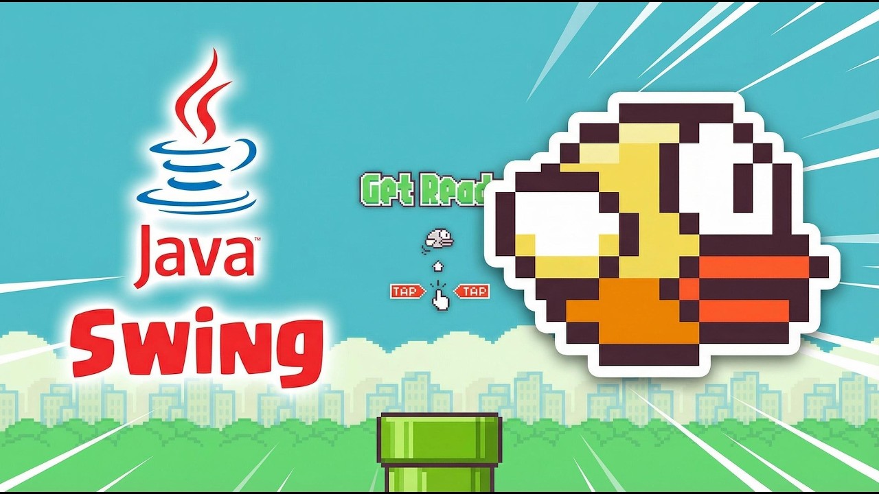 Flappy Bird in Java (Swing) Showcase