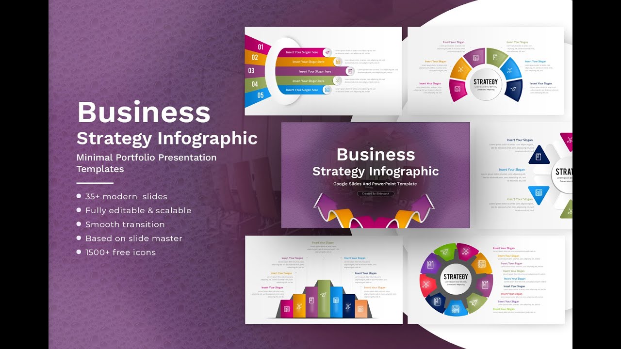 Business Strategy Infographic Template
