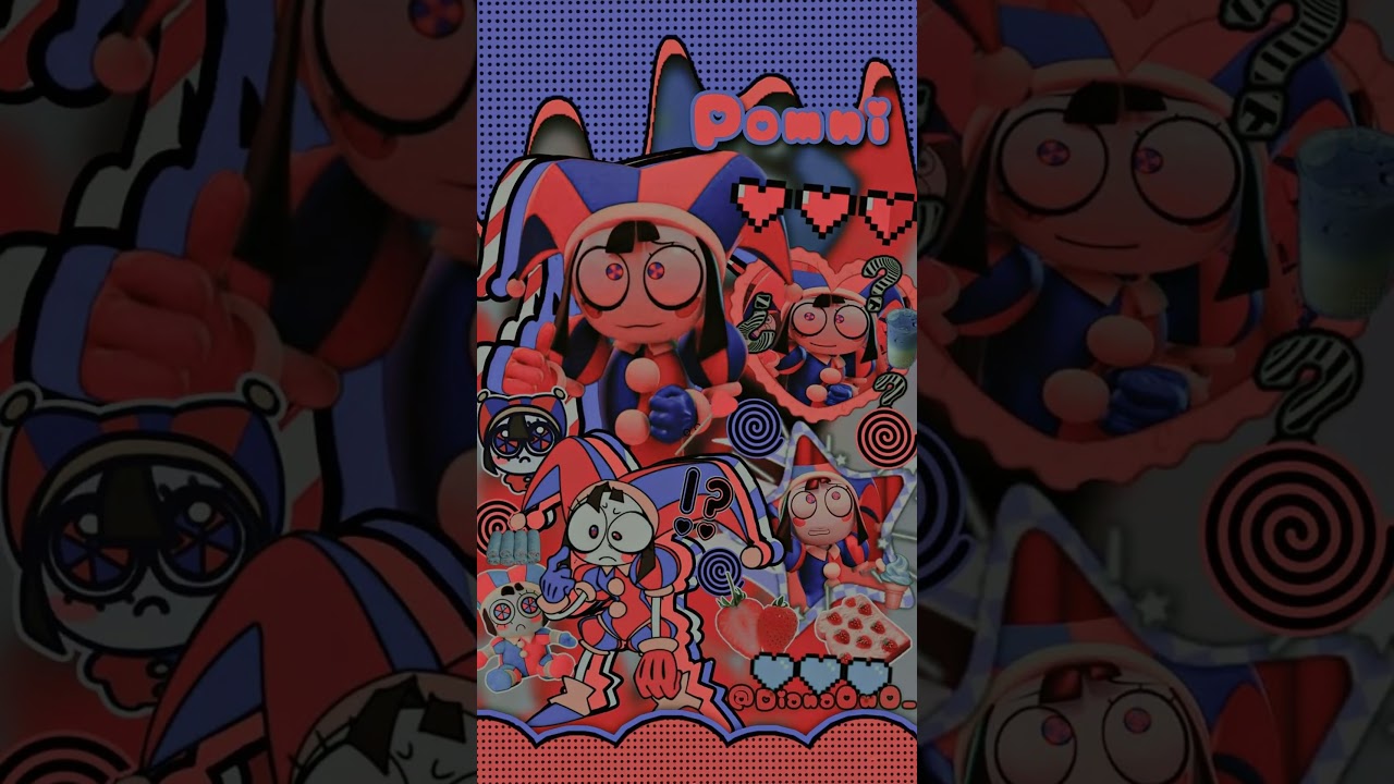 POMNI wallpapers #pomni   #tadc #preppy #cringe #wow #weird #ikea #glitch #wallpapers