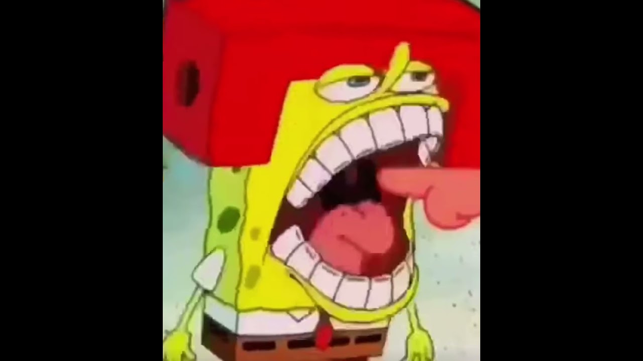 SpongeBob bites Patrick’s finger (earape)
