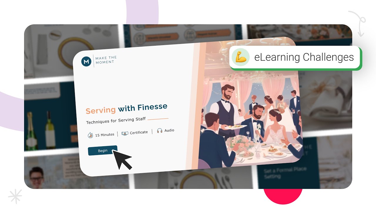 February 2024 eLearning Challenge Recap: How to Set a Formal Place Setting