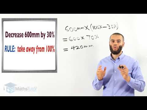 78 Decreasing an amount by a Percentage