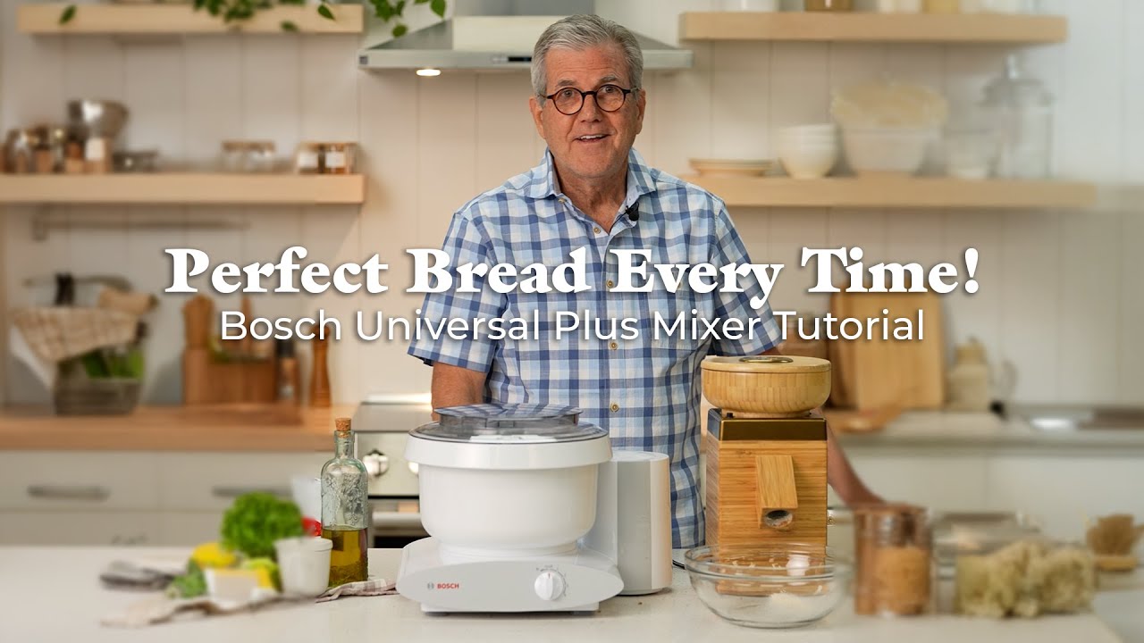 Perfect Bread Every Time! | Bosch Universal Plus Mixer Tutorial