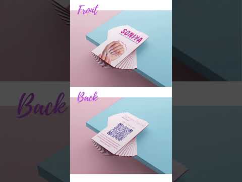 Nail Artist Business Card ๐
Elevate your professional presence with our custom business card designs.