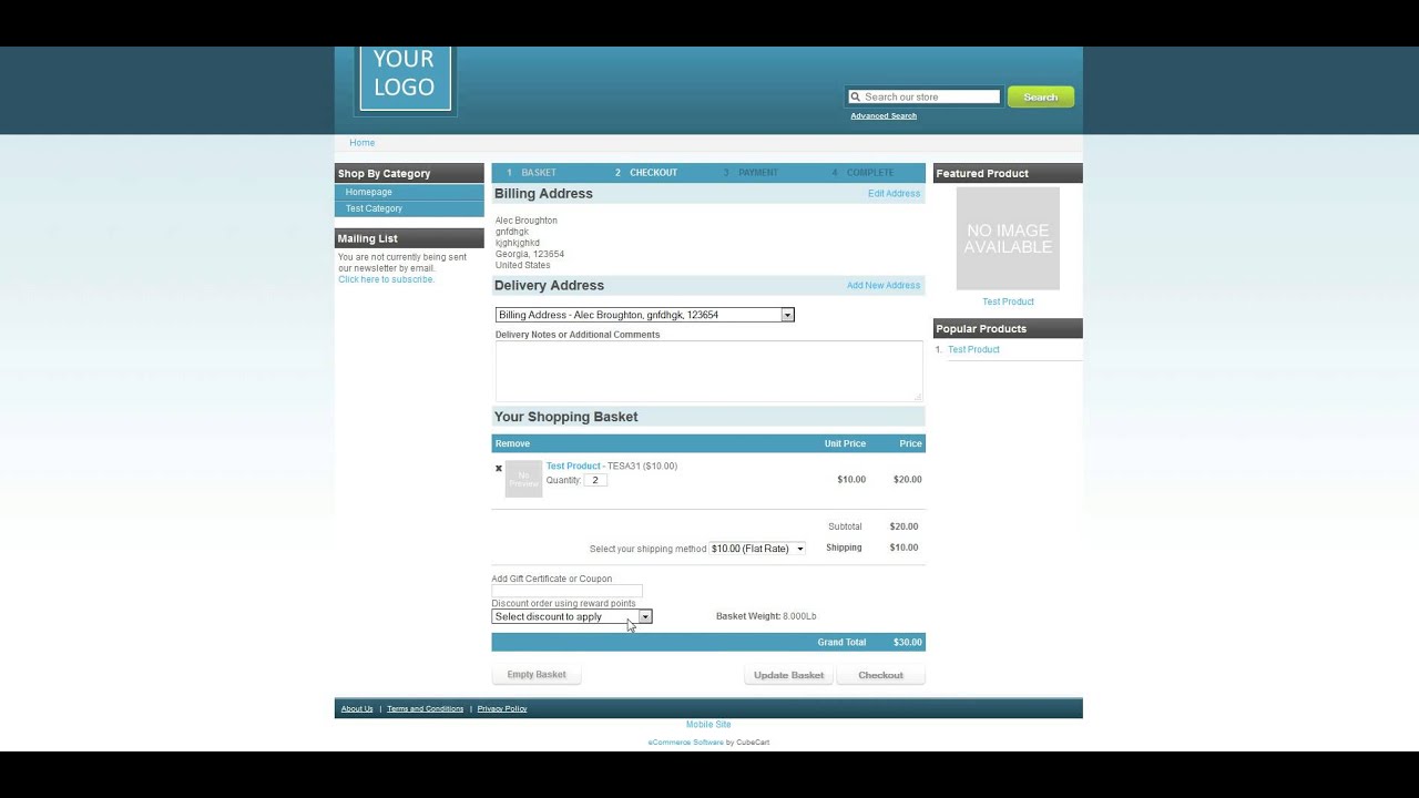 CubeCart 5 Customer Rewards & Loyalty Scheme Plugin Overview