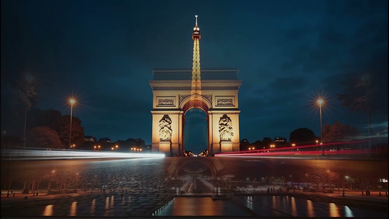 Paris Night Wallpapers in 4K 🇫🇷 | Desktop, Tablet & Phone Backgrounds | City Lights Aesthetic