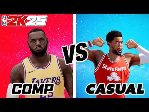 What Do COMP And Casual Actually Mean In NBA 2K25...