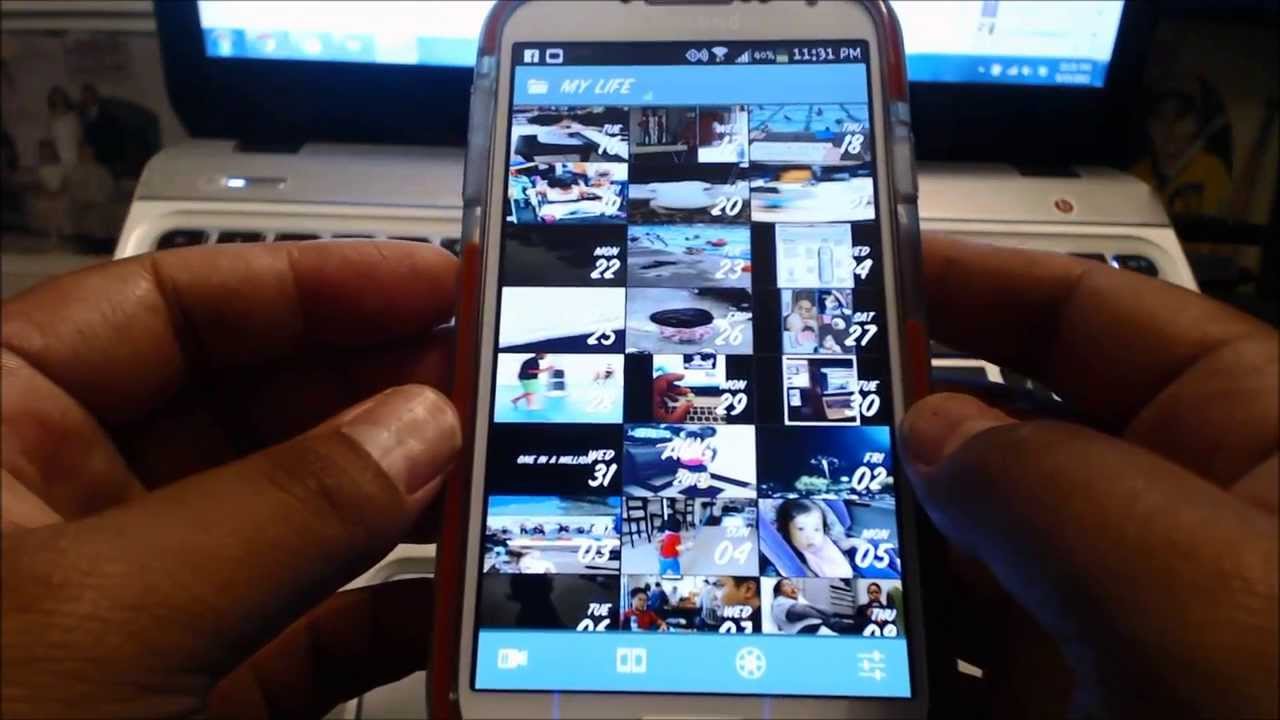 One Second Everyday for Android Impressions