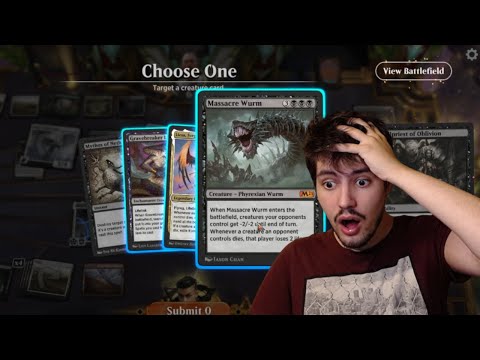 I Forced Reanimator in MTGA Chromatic Cube and IT WORKED