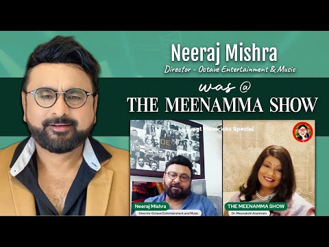 THE MEENAMMA SHOW | Dr Meenakshi Anantram in Conv. with Neeraj Mishra | 10 JULY 24, 6:00 PM