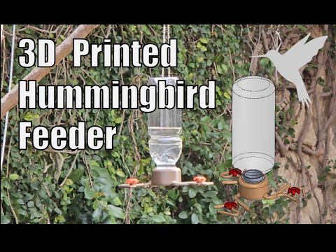 Hummingbird feeder by ItsOnMyMind - Thingiverse