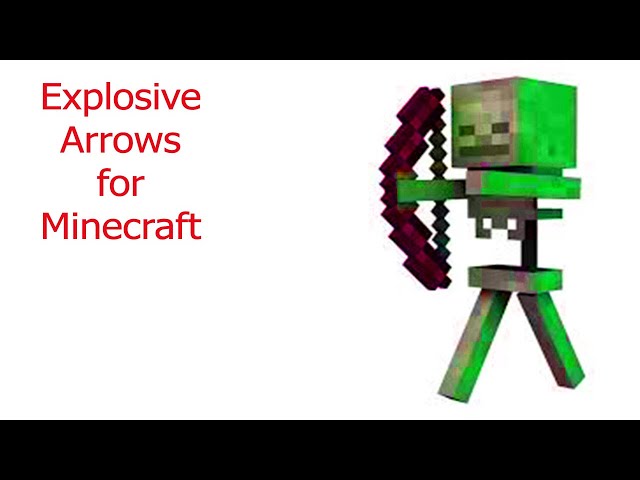 explosive arrows Minecraft Data Pack