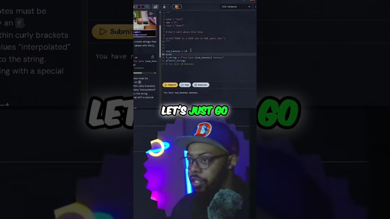 Python String Formatting: Variable Integration!