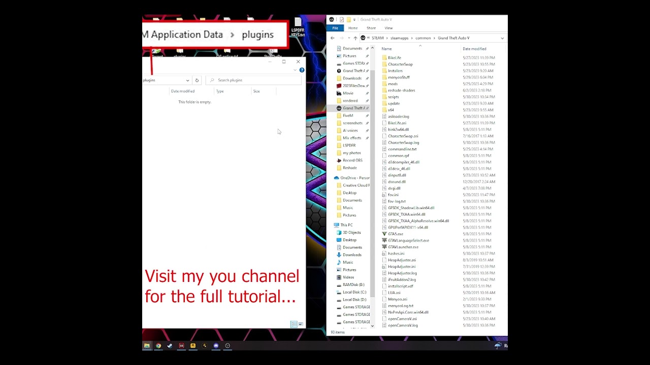 ReShade not Functioning in Five M Tutorial error FIX | GTA5 | Five M #shorts
