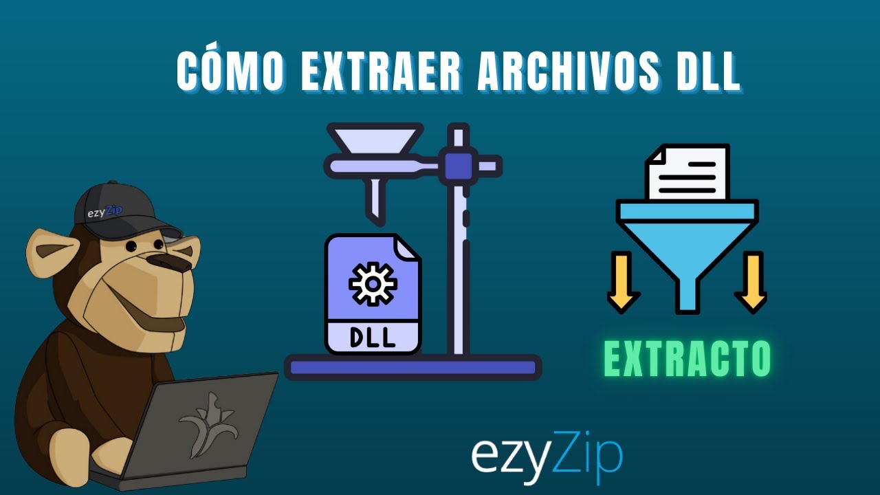 Extraer archivos DLL en línea (¡No se requiere registro!) - ezyZip